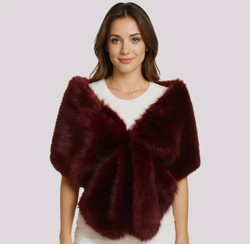 CC FAUX FUR SHAWL – Seaside Gallery and Goods