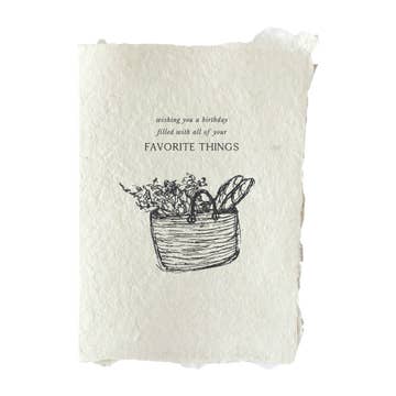 WS CARD - Favorite Things – Seaside Gallery and Goods
